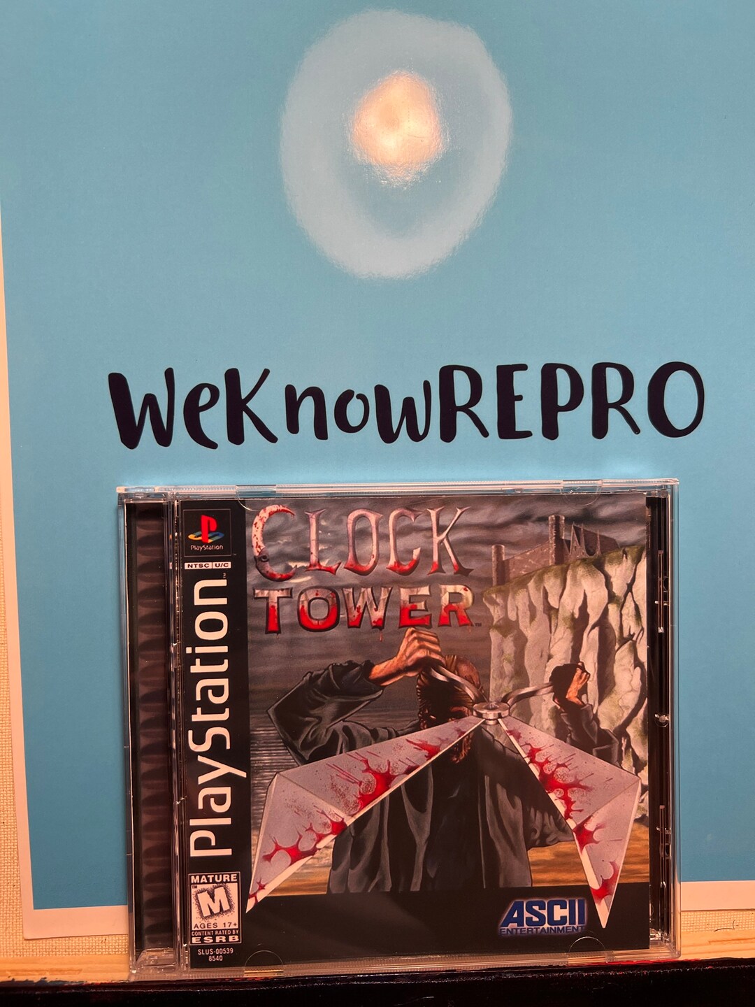 Clock Tower REPRODUCTION CASE No Disc Ps1 - Etsy