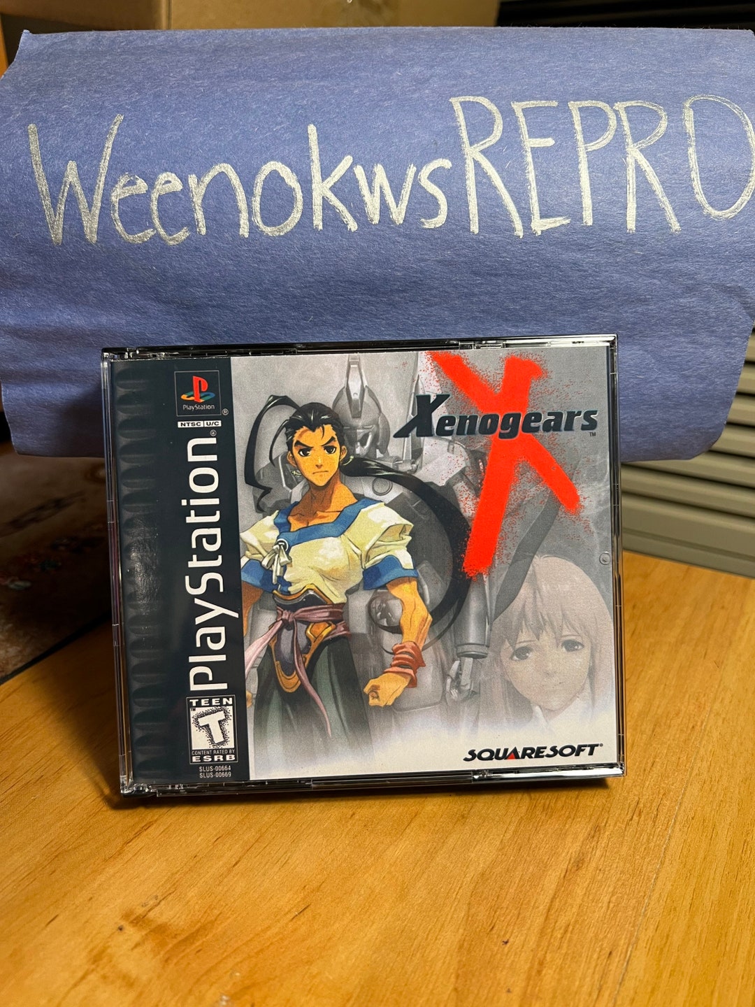 Xenogears REPRODUCTION CASE No Disc Ps1 - Etsy