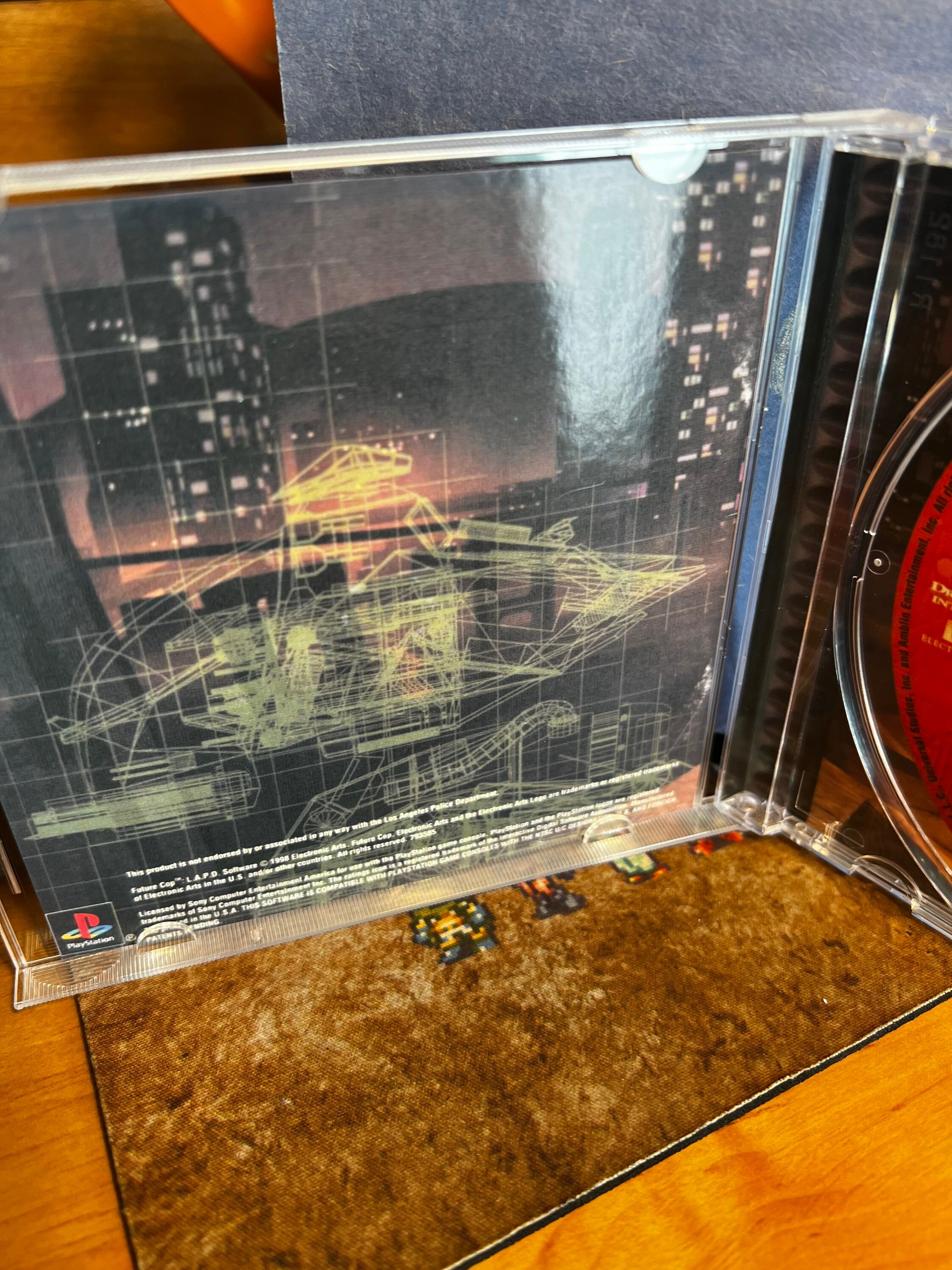 Future Cop LAPD REPRODUCTION Case No Game!! Ps1 - Etsy