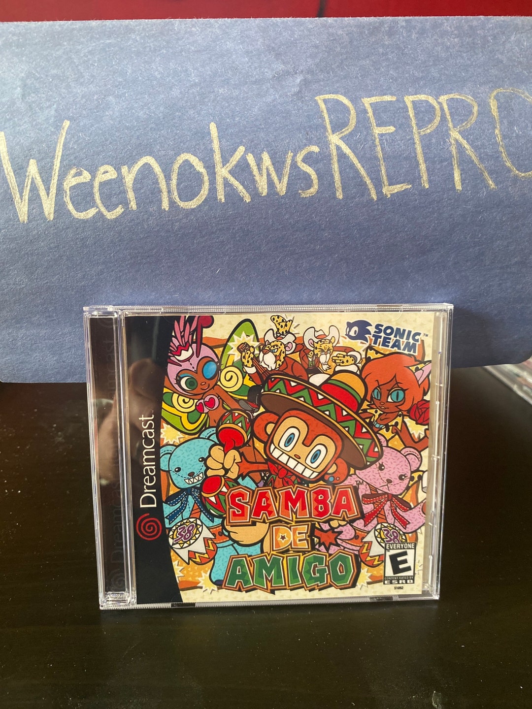 Samba De Amigo REPRODUCTION CASE No Disc Dreamcast - Etsy