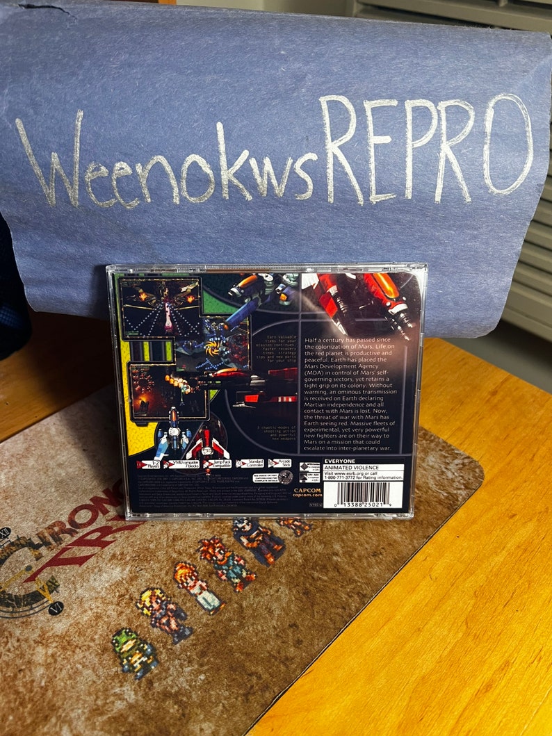 Mars Matrix REPRODUCTION CASE No Game Dreamcast - Etsy