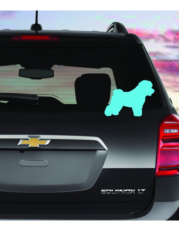 Bumper Stickers Paper & Party Supplies Bichon Frise *Custom Dog Decal ...