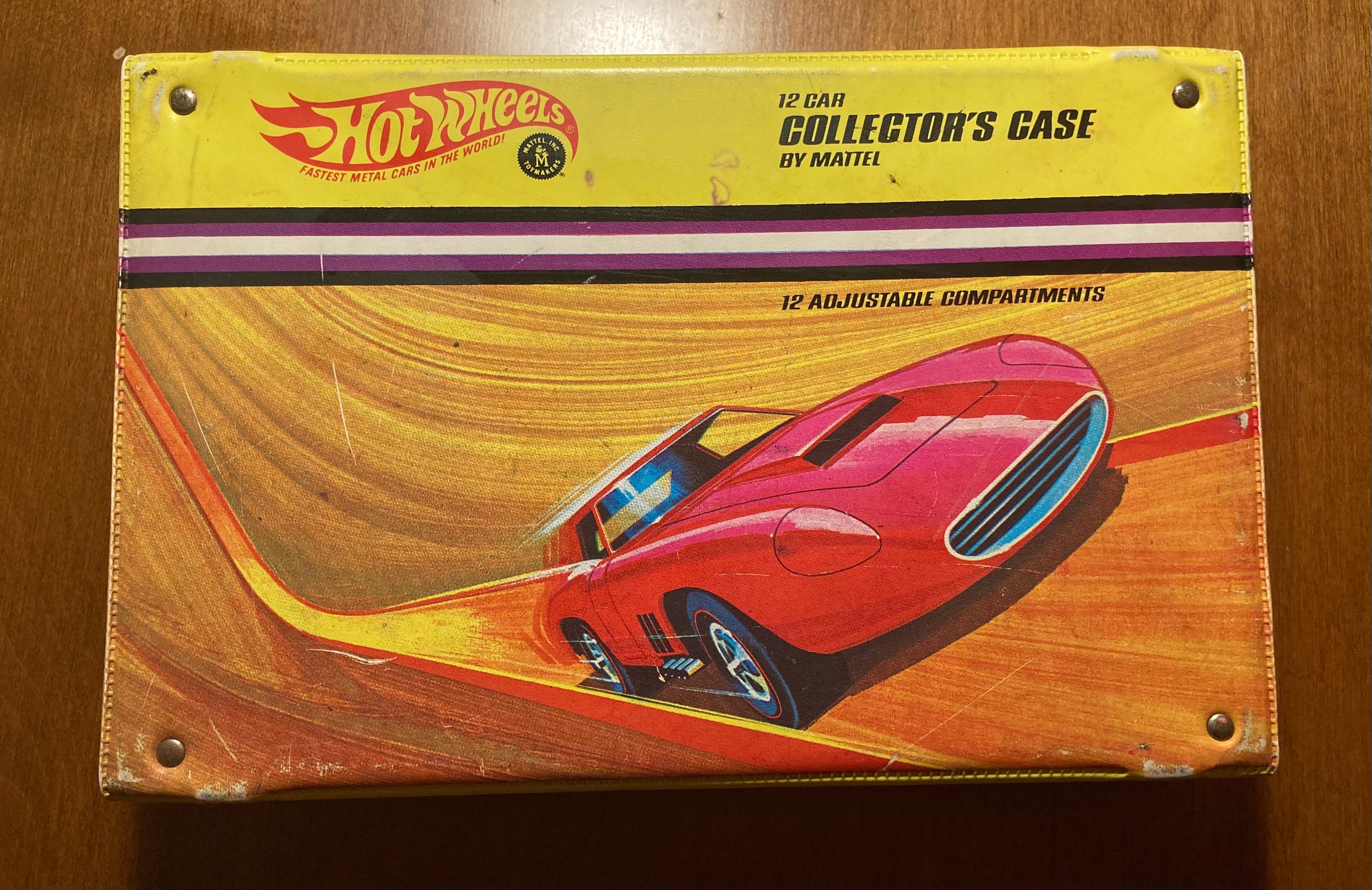 Hot Wheels 12-car Collectors Case 1968 - Etsy