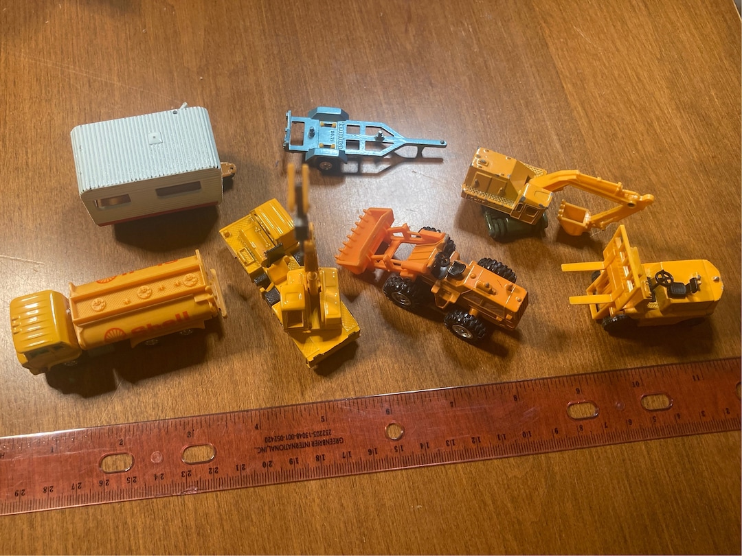1974 Tomica Diecast Construction Lot of 7 - Etsy