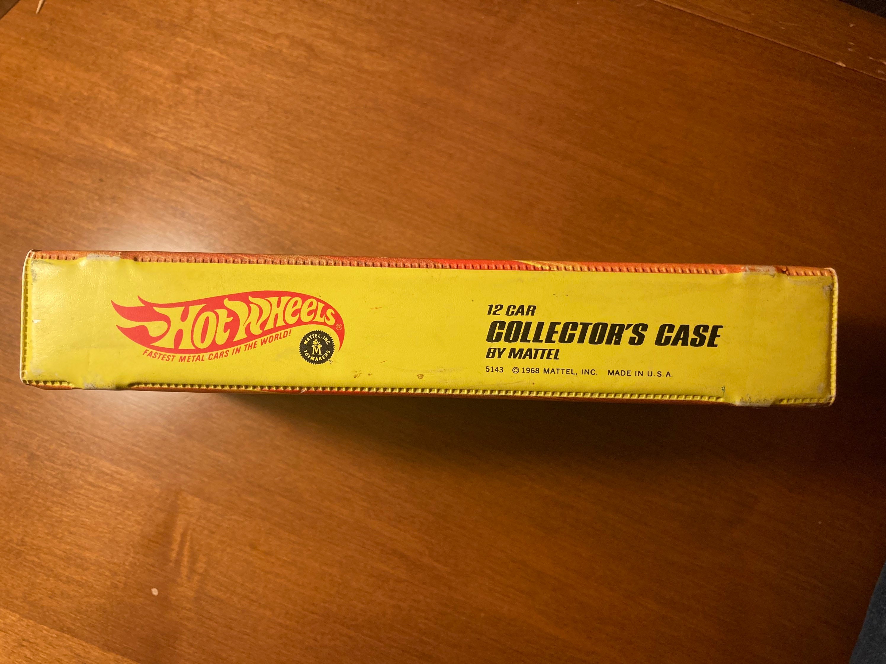 Hot Wheels 12-car Collectors Case 1968 - Etsy