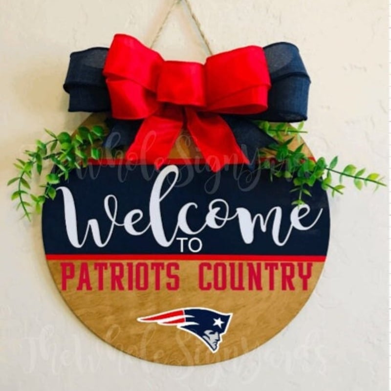 Patriots Sign - Etsy