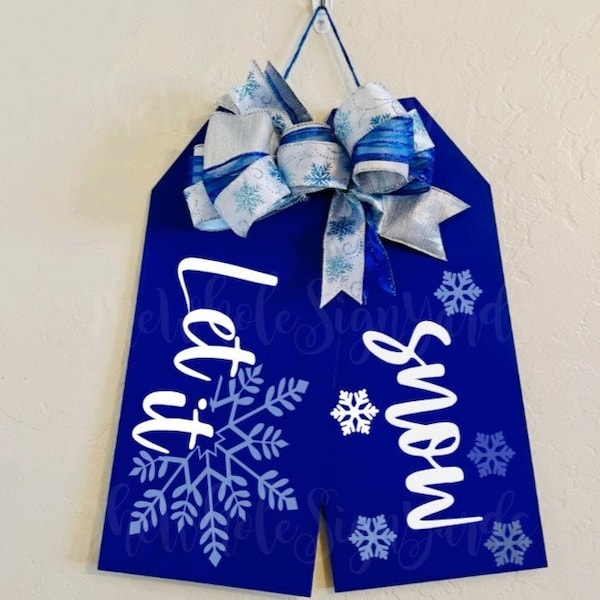 Large Wood Door Tags - Etsy