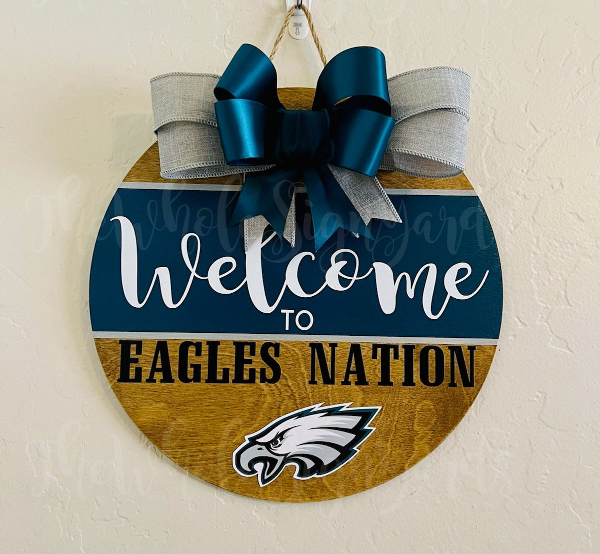 12 Philadelphia Eagles Wood Sign Football Door Sign NFL - Etsy