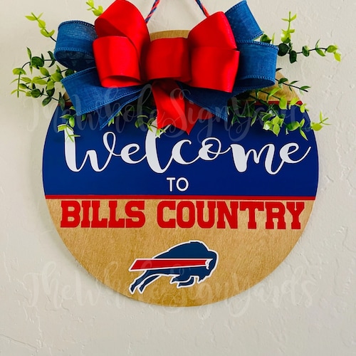 Buffalo Home Sign Door Sign Welcome Sign Buffalo NY - Etsy