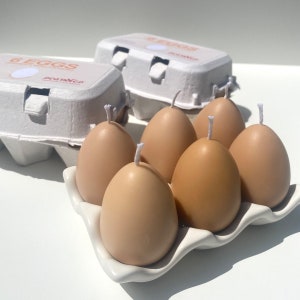 Egg Candles - 6 Pack Box - Etsy
