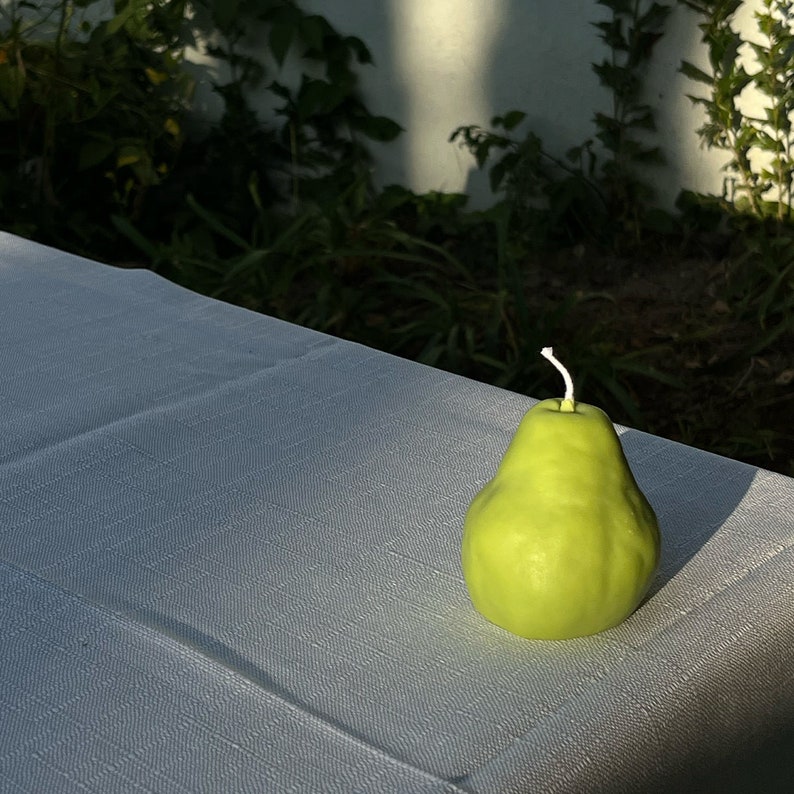Pear Candle - Etsy