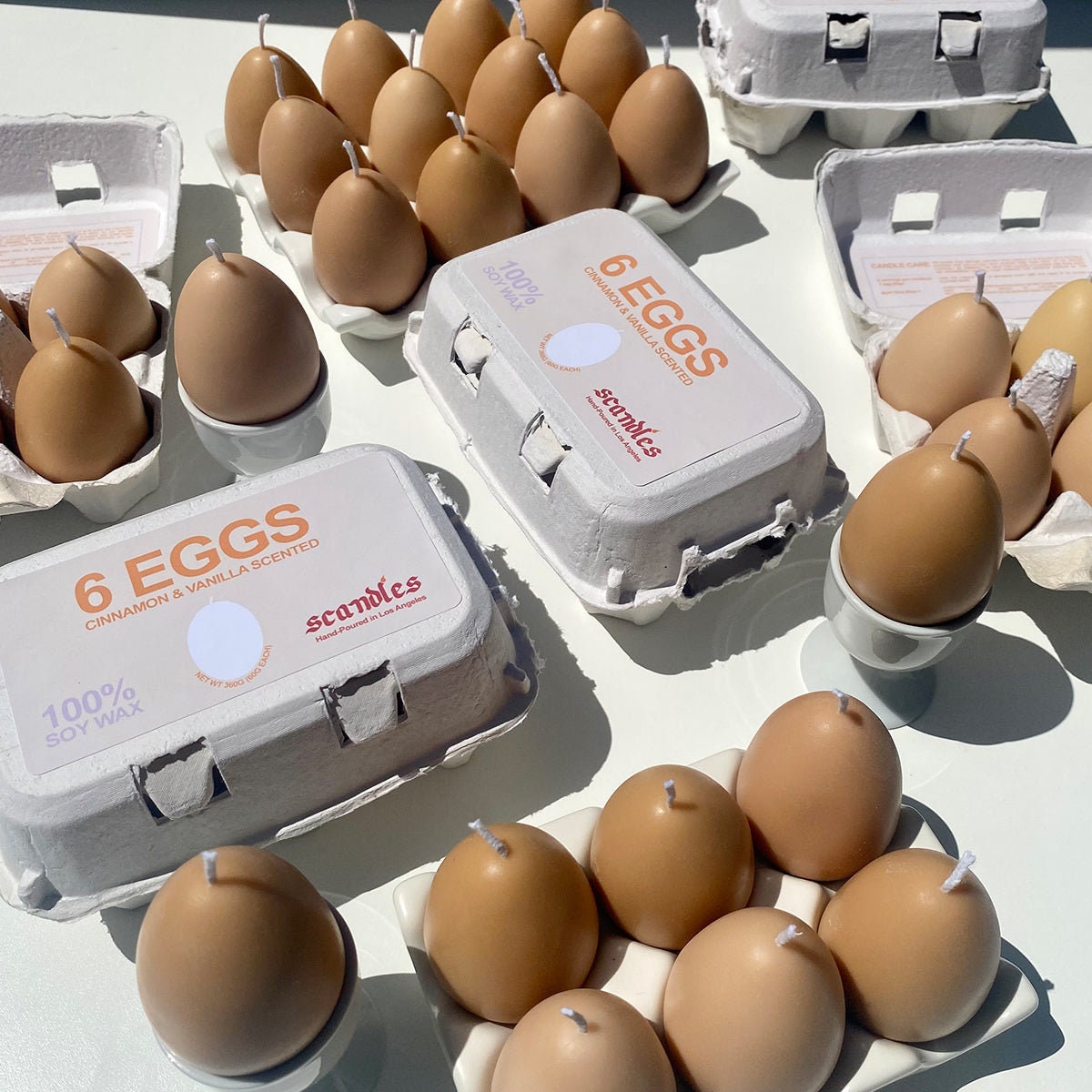 Egg Candles - 6 Pack Box - Etsy