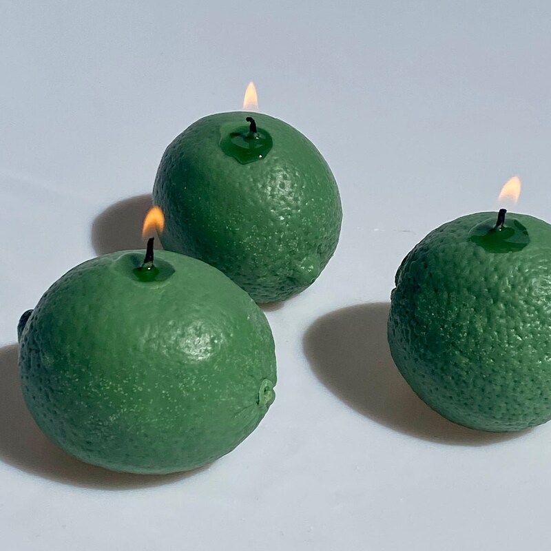 Lime Green Candles - Etsy