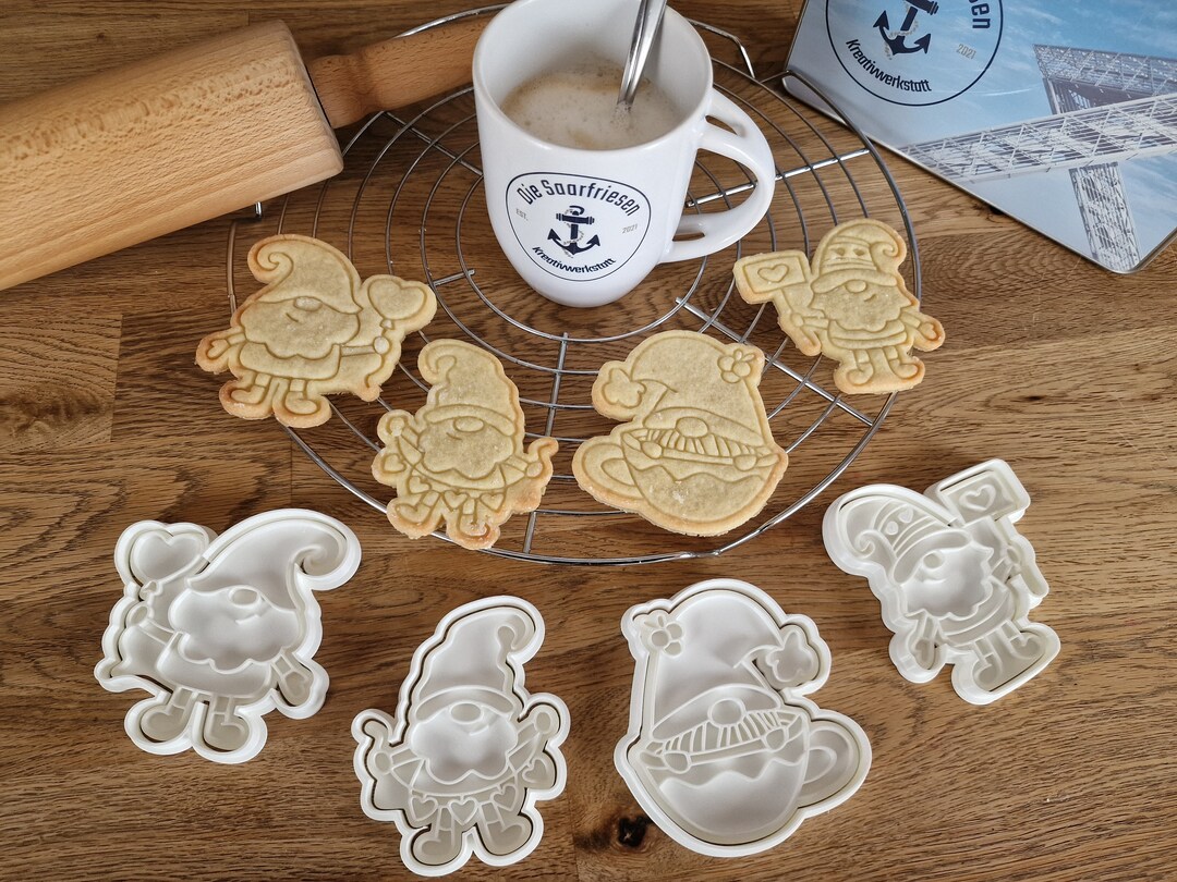 Nisse the Gnome Cookie Cutter Set Cookie Cutter Christmas - Etsy
