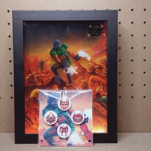 Doom Doom Guy Magnet 25mm Fridge Magnets Gift for Geek - Etsy