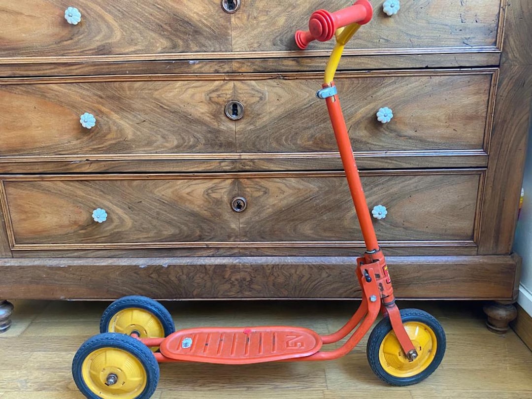 Vintage Children's Scooter Scooter Nordy France - Etsy