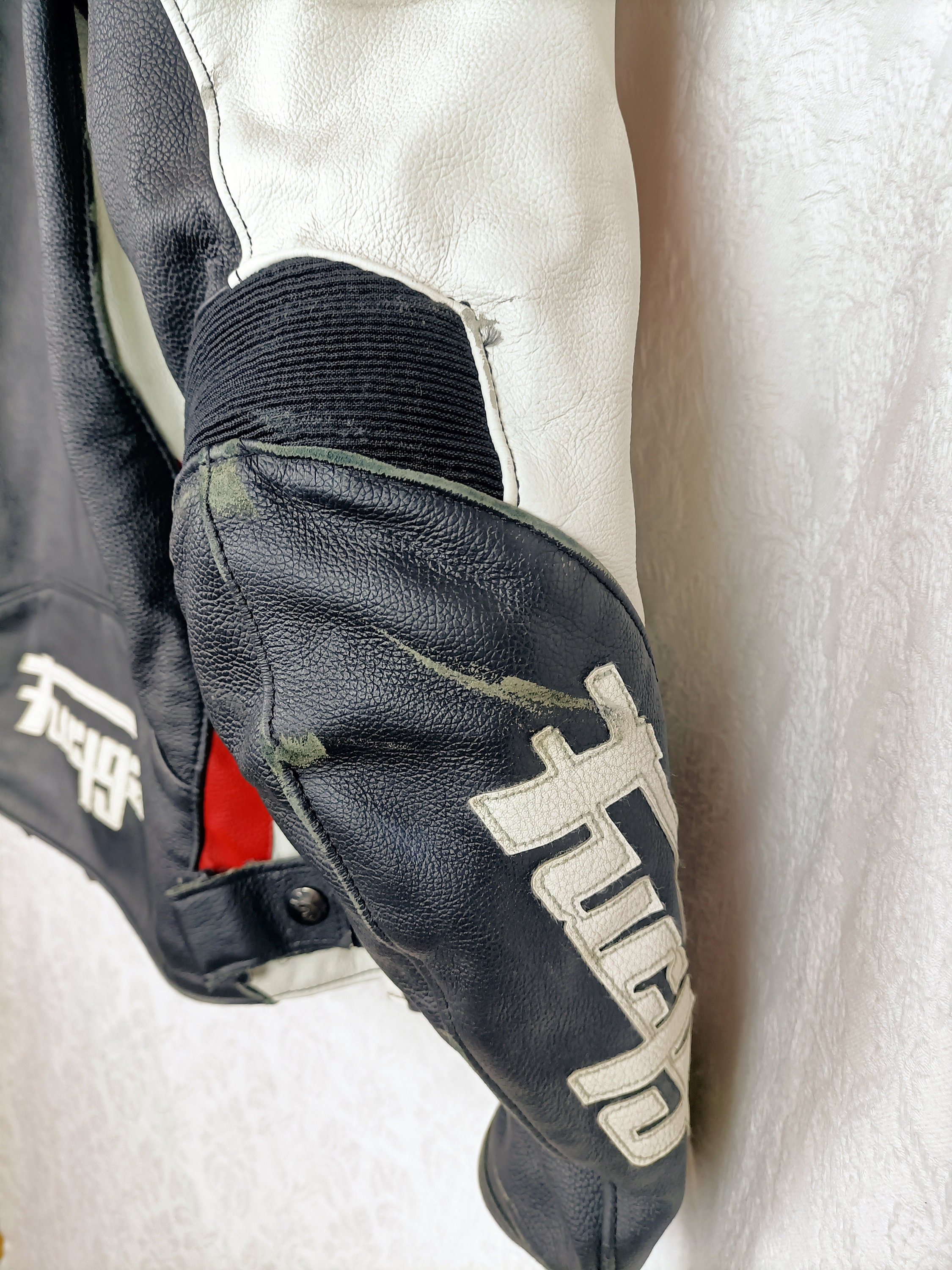 Vintage Furygan Leather Motorcycle Race Jacket L - Etsy