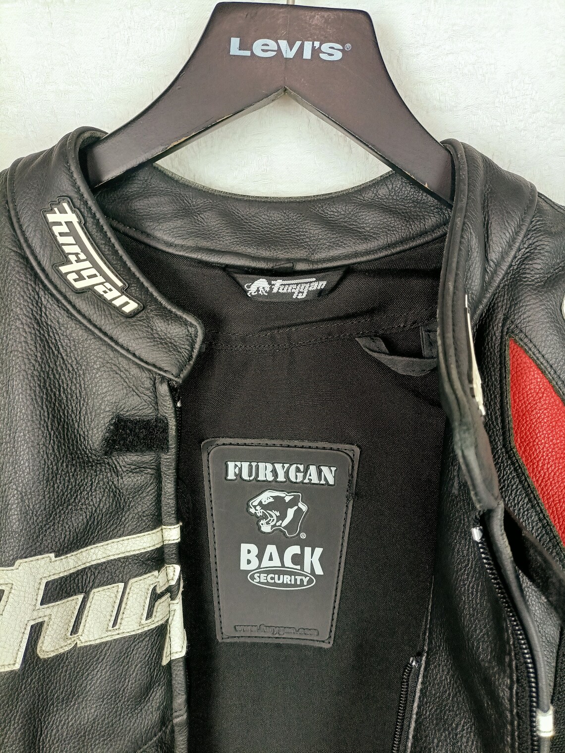 Vintage Furygan Leather Motorcycle Race Jacket L - Etsy