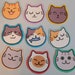 Cat Sticker Pack / Cat Stickers / Vinyl Sticker / Journaling ...