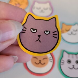 Cat Sticker Pack / Cat Stickers / Vinyl Sticker / Journaling ...