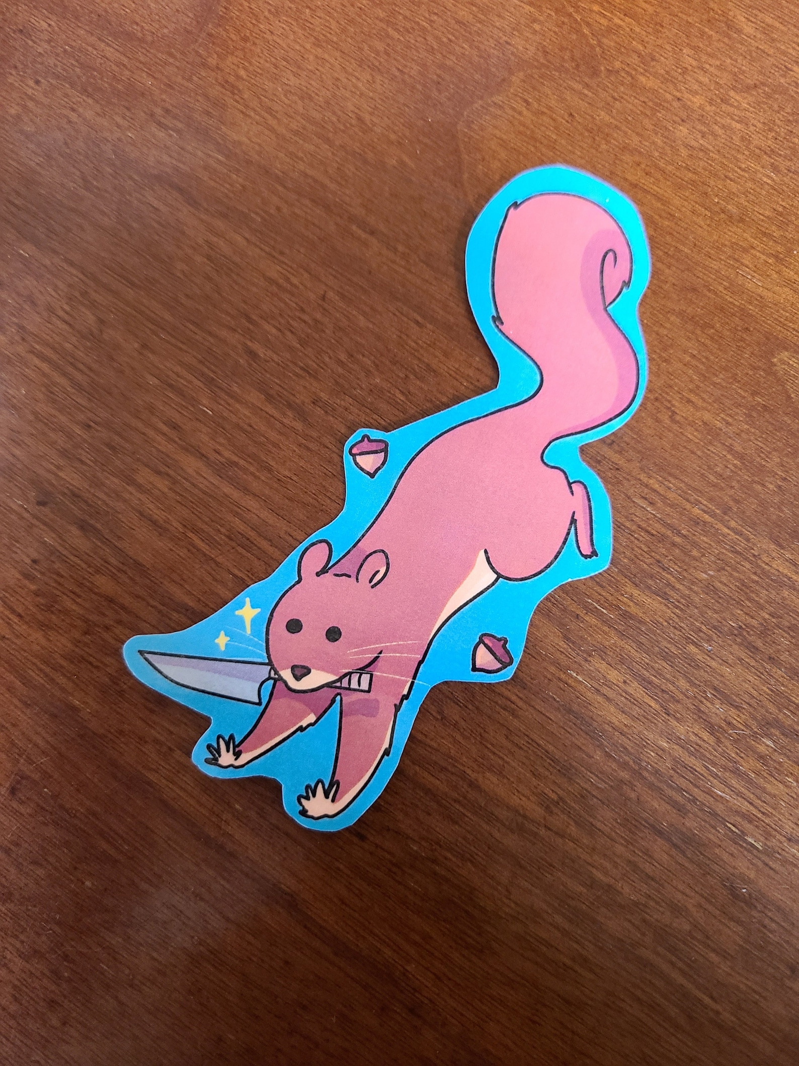 Danger Squirrel Sticker / Squirrel Sticker / Vinyl Sticker / - Etsy