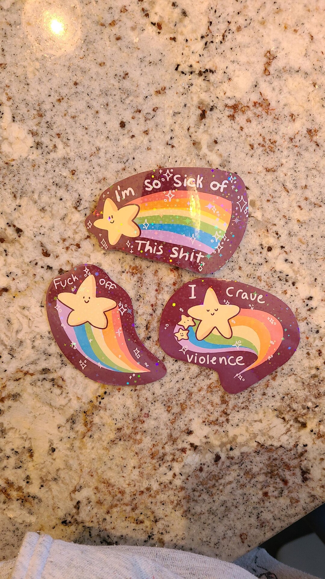 Star Sticker / Funny Sticker / Vinyl Sticker / Journaling ...