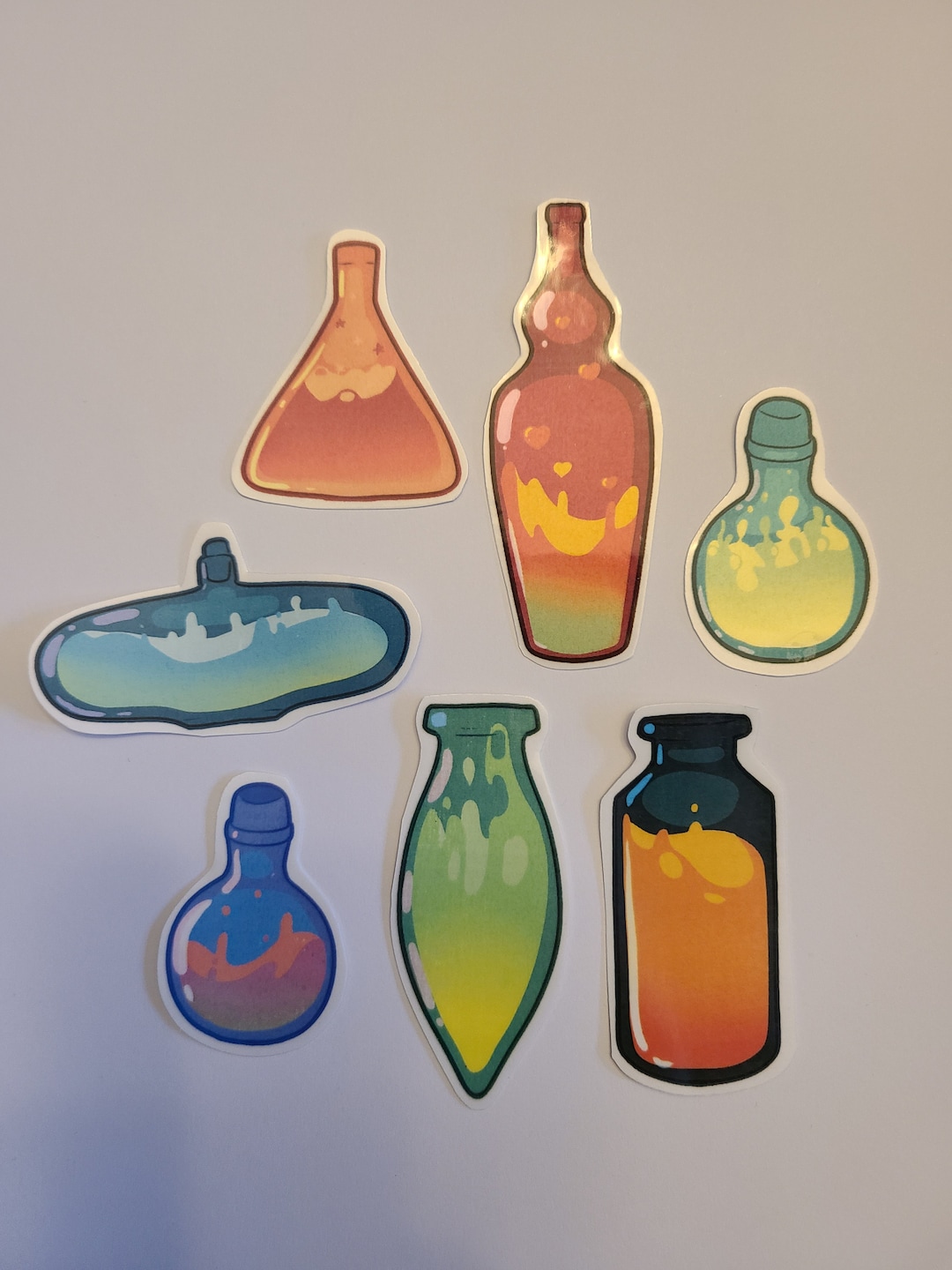 Potion Bottle Pack / Potion / Sticker Pack / Sticker Set / Vinyl ...