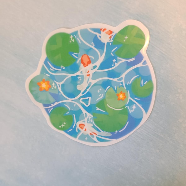 Koi Stickers - Etsy