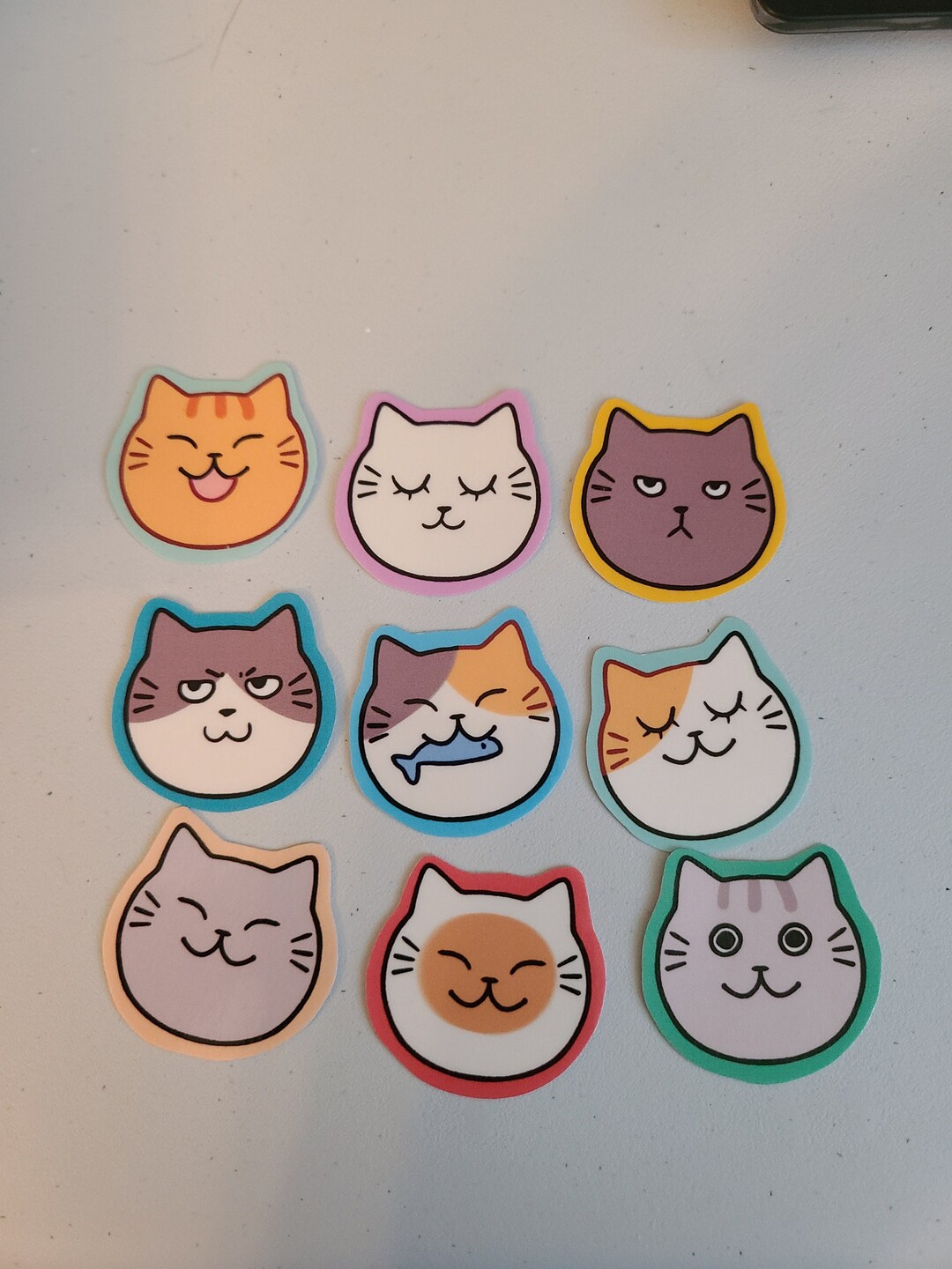 Cat Sticker Pack / Cat Stickers / Vinyl Sticker / Journaling ...