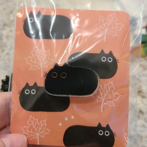 Cat Acrylic Pin / Pins / Acrylic Pin - Etsy