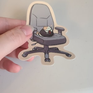 Boss Kitty Sticker / Cat Sticker / Vinyl Sticker / Journaling ...