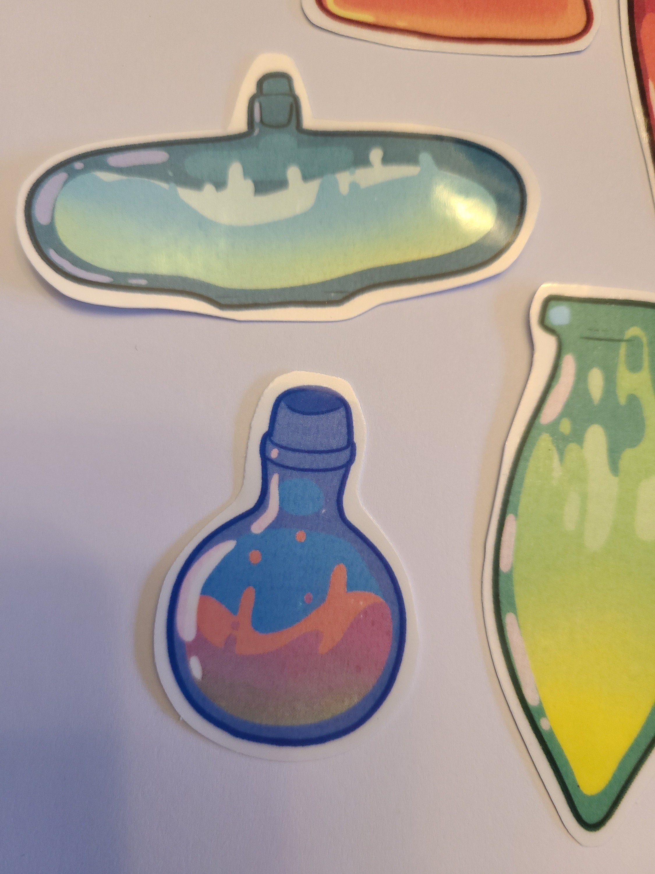 Potion Bottle Pack / Potion / Sticker Pack / Sticker Set / - Etsy