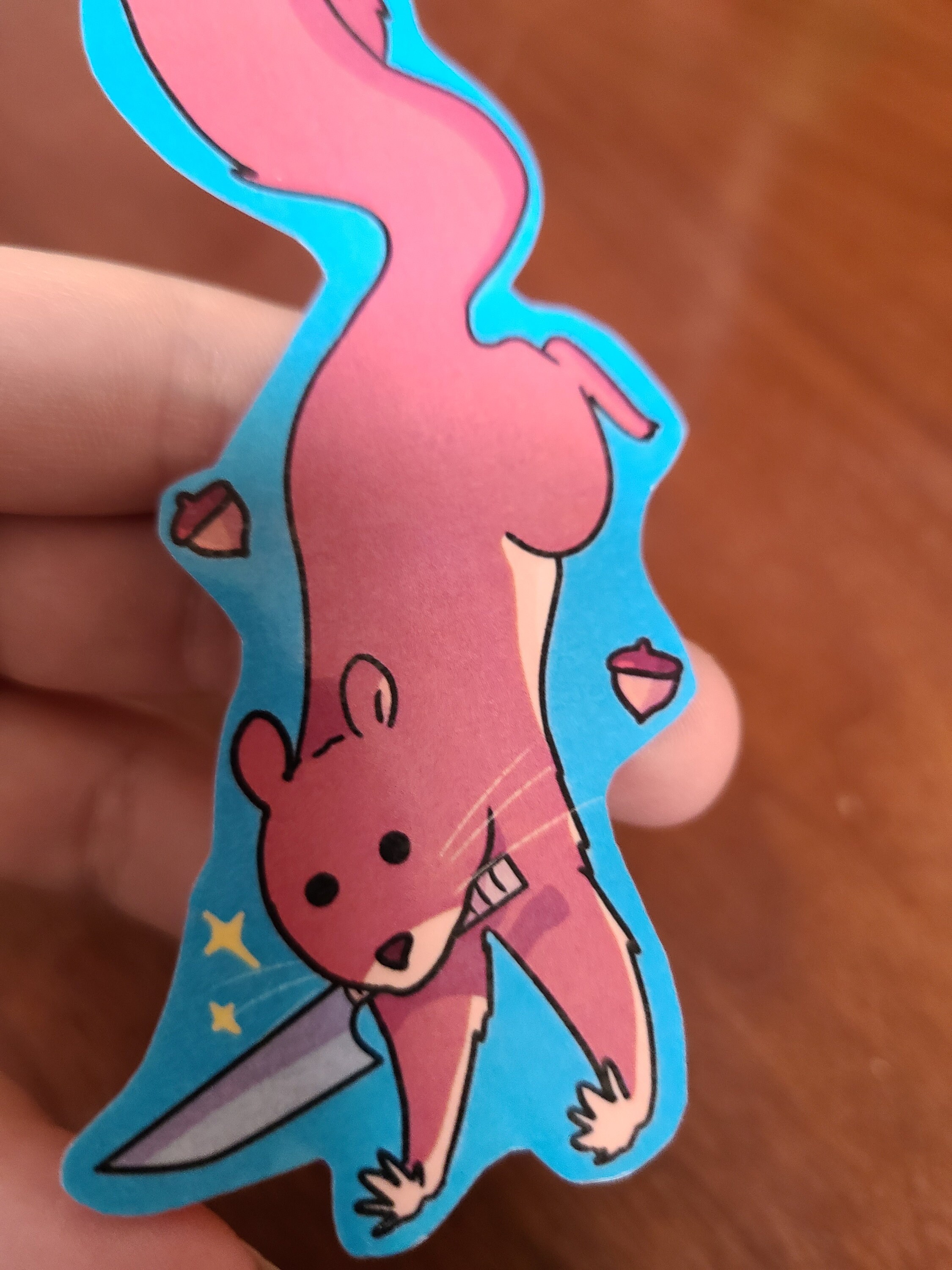 Danger Squirrel Sticker / Squirrel Sticker / Vinyl Sticker / - Etsy