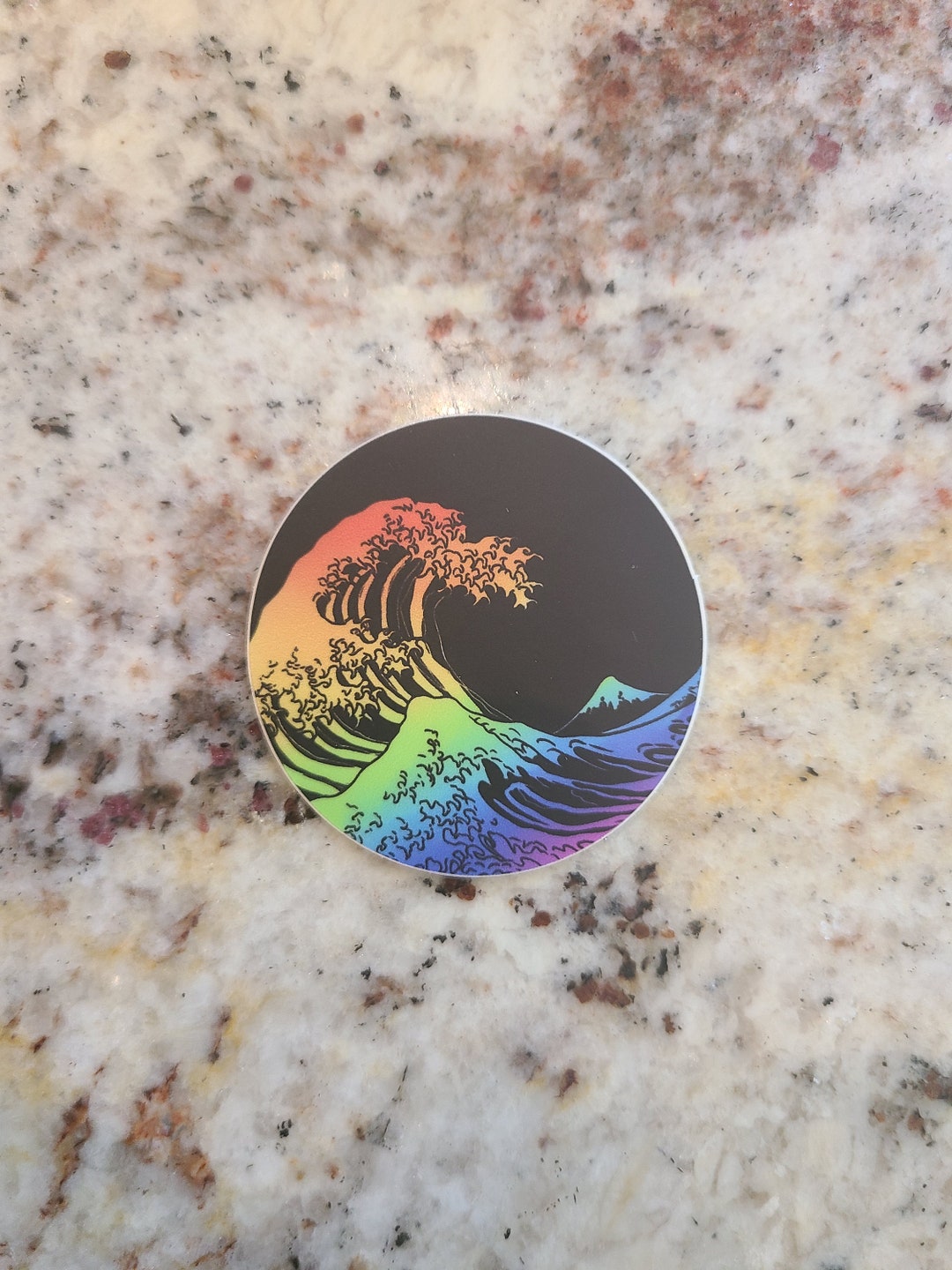 Rainbow Sticker / Matte Sticker / Waterproof Sticker/ Pride Sticker ...