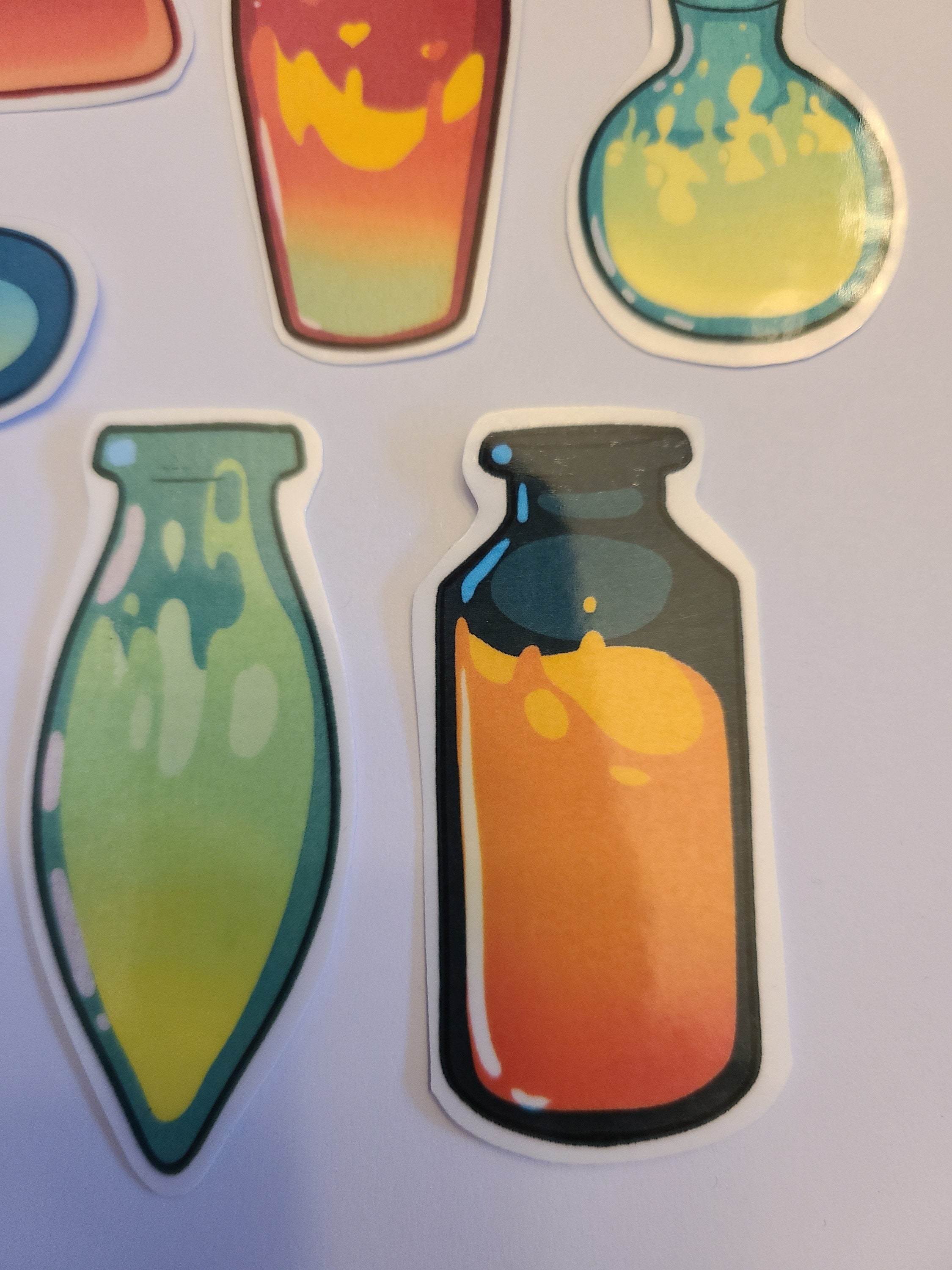 Potion Bottle Pack / Potion / Sticker Pack / Sticker Set / Vinyl ...
