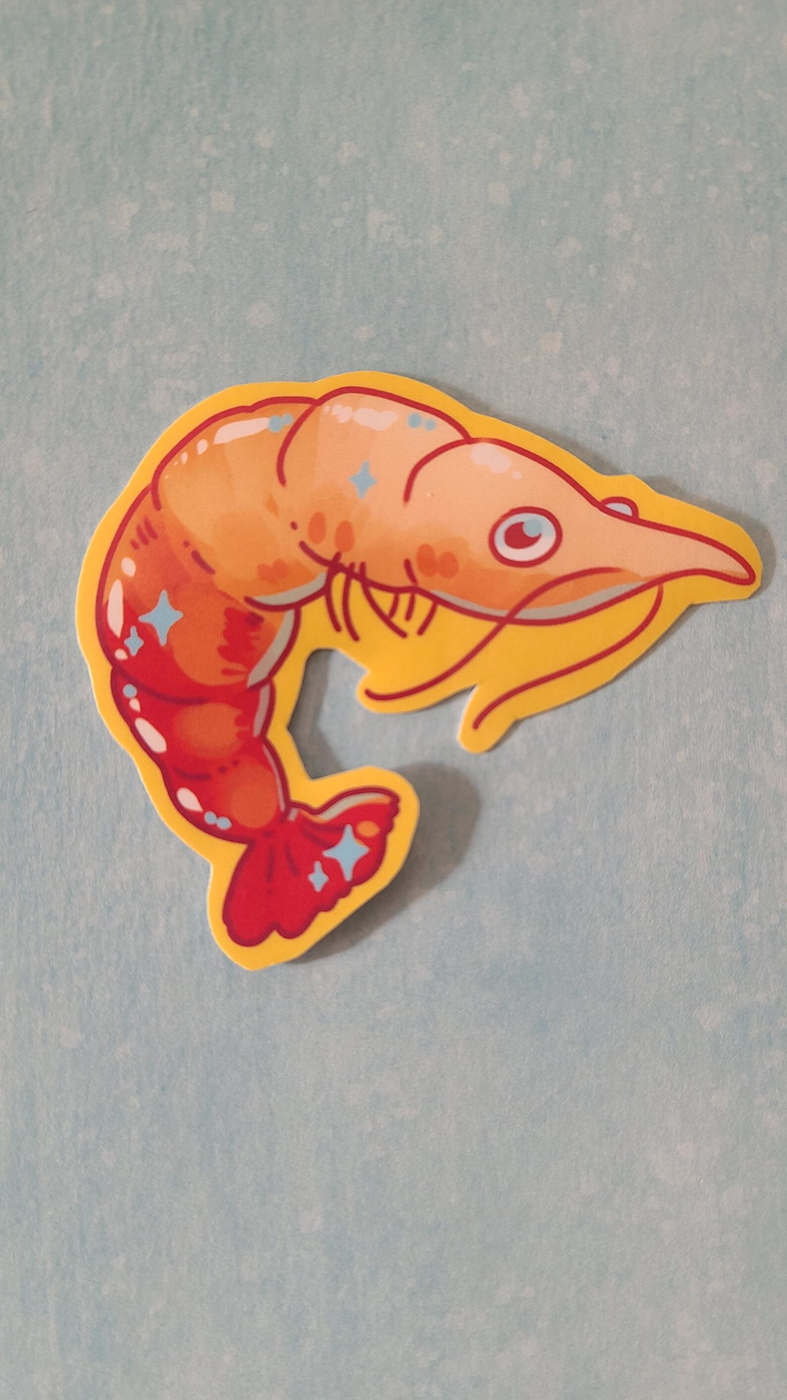 Shrimp Sticker / Shrimp / Vinyl Sticker / Journaling / Scrapbooking ...