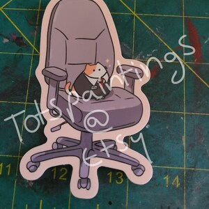 Boss Kitty Sticker / Cat Sticker / Vinyl Sticker / Journaling ...