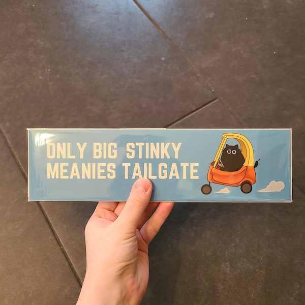 Cat Bumper Sticker - Etsy