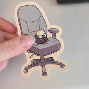 Boss Kitty Sticker / Cat Sticker / Vinyl Sticker / Journaling ...