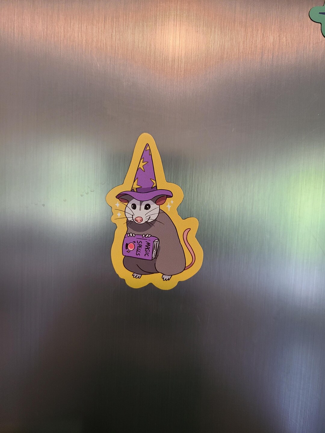 Wizard Possum Magnet / Fridge Magnet / Cute Magnet / Possum Magnet ...