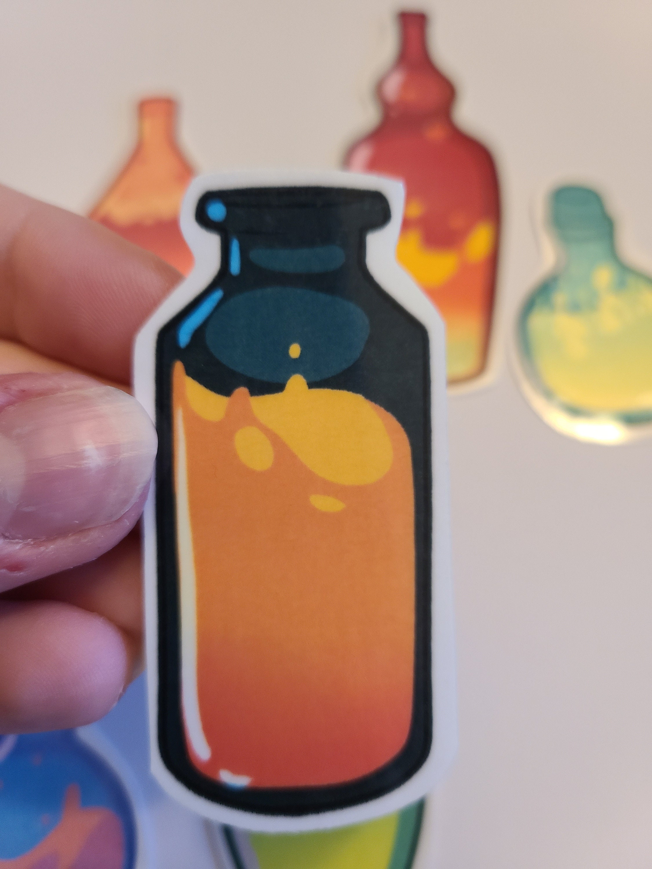 Potion Bottle Pack / Potion / Sticker Pack / Sticker Set / - Etsy