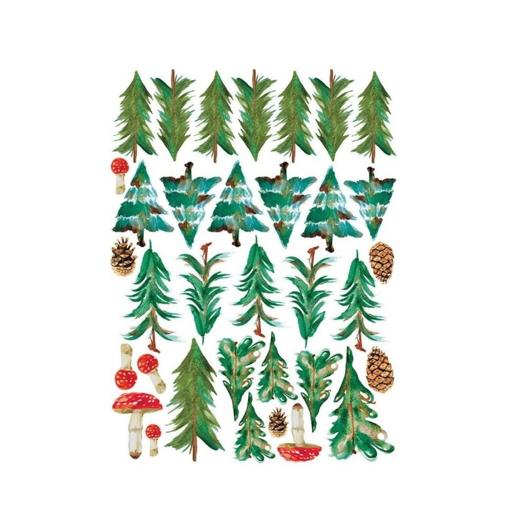 Stickers for the Wall Window Decoration Forest Stickers for - Etsy UK