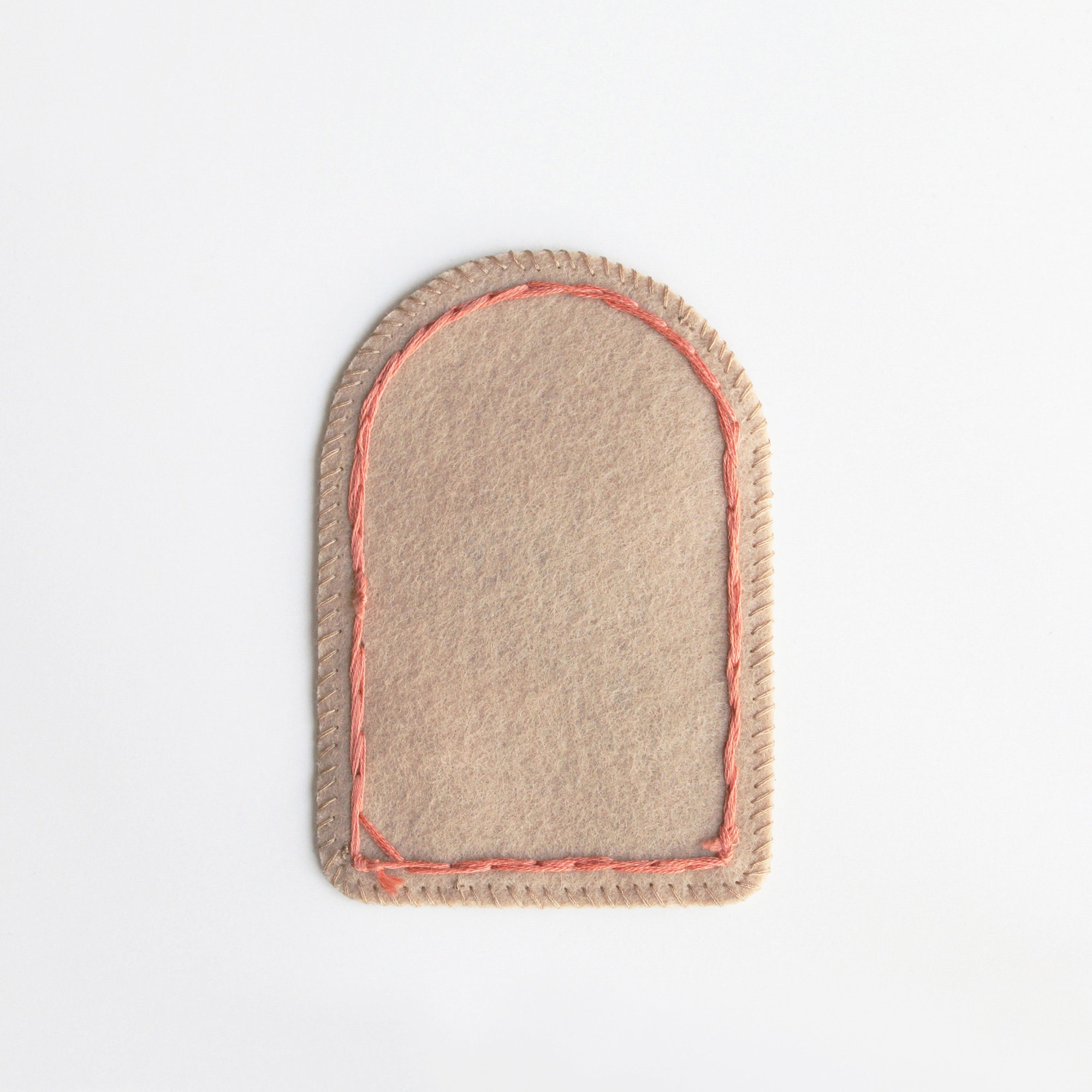 Arched Window Embroidered Patch, Boho Embroidery Patch, Palms and Sun ...