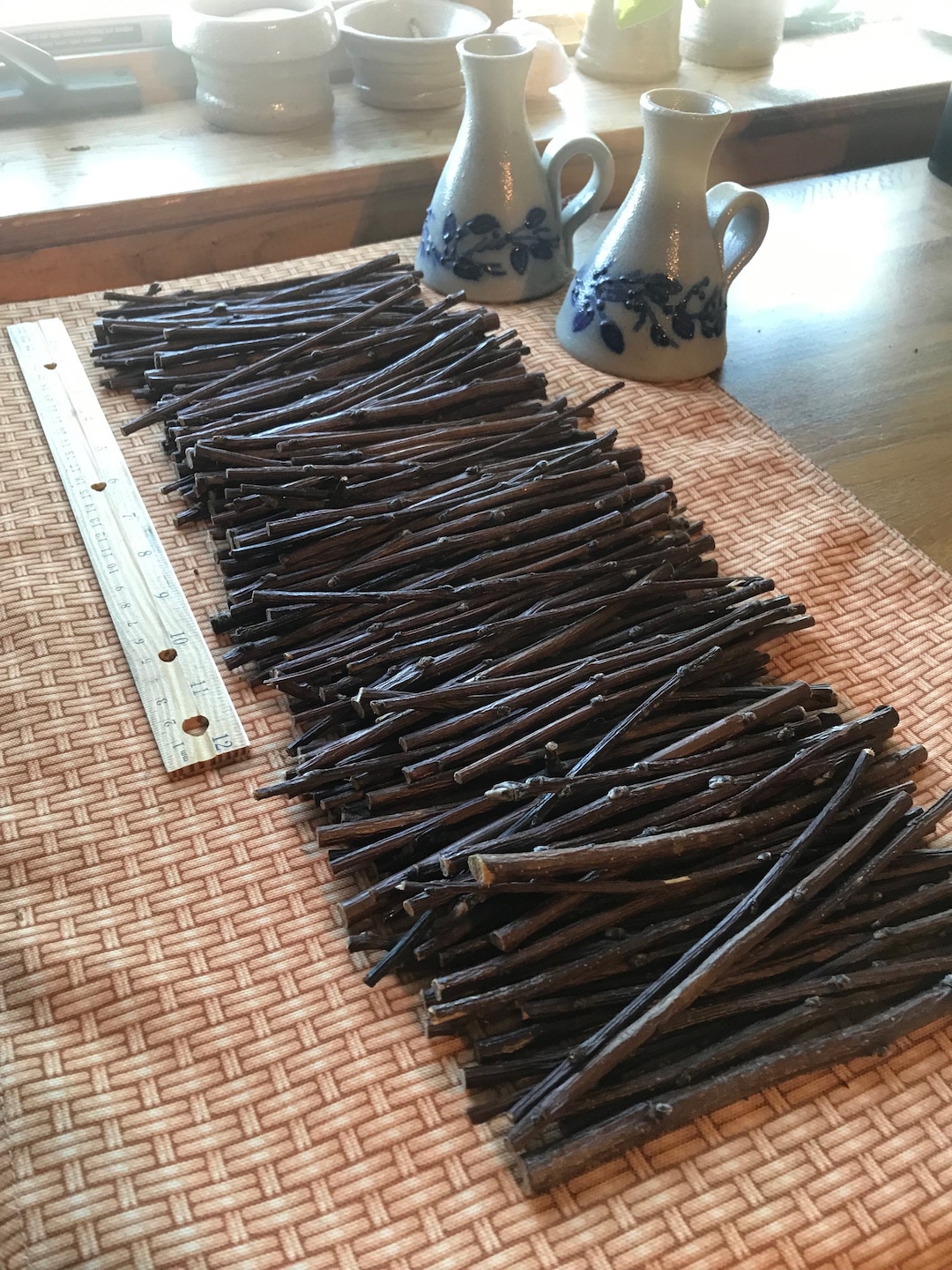 12 Oz (approx. 100++ Sticks!!) Dried Organic Apple Tree Chew Sticks ...