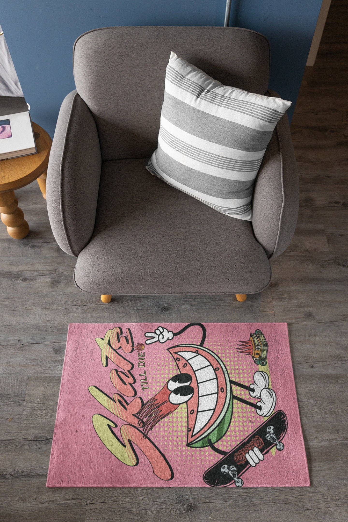 Anime Rug, Funky Rug, Irregular Rug, Y2k Rug, Groovy Rug, Beside Rug ...