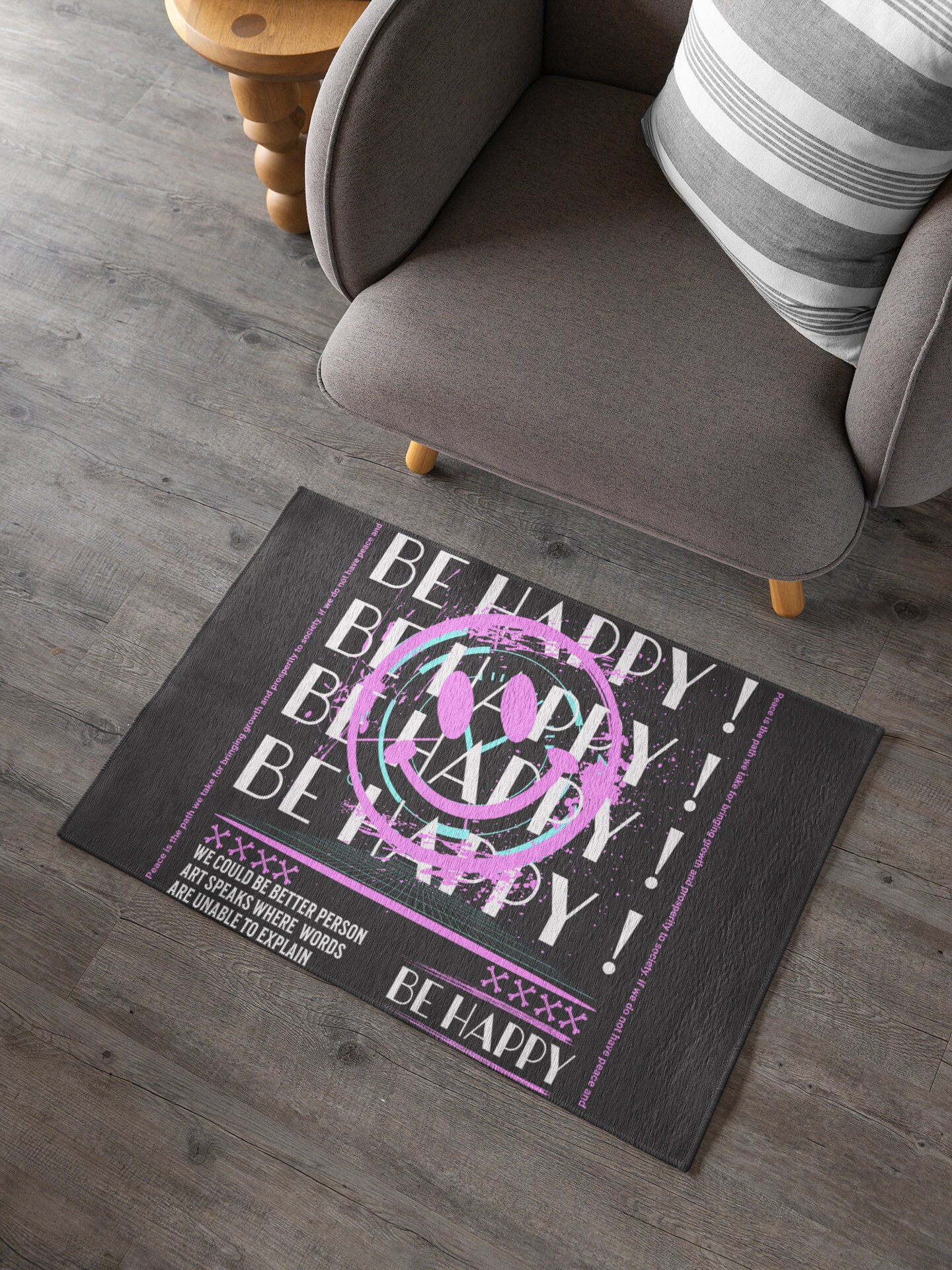 Anime Rug Funky Rug Irregular Rug Y2k Rug Groovy Rug - Etsy