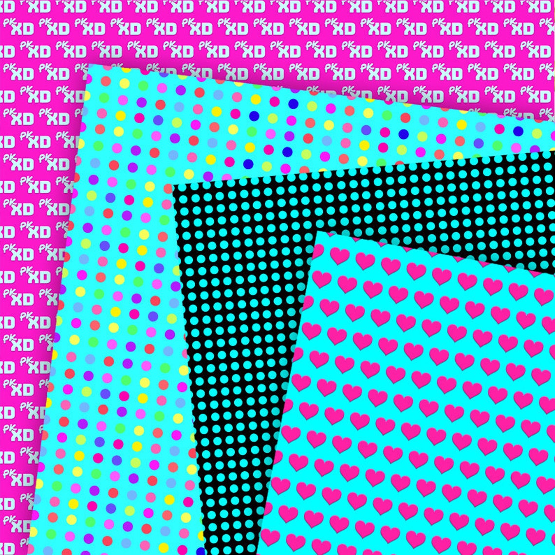 Pk Xd Digital Papers Pk Xd Clipart Pk Xd PNG Pk Xd Digital | Etsy