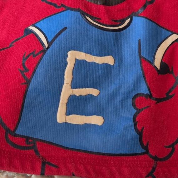Sesame Street Elmo Y2K Hoodie Sweatshirt Size 24 Mont… - Gem
