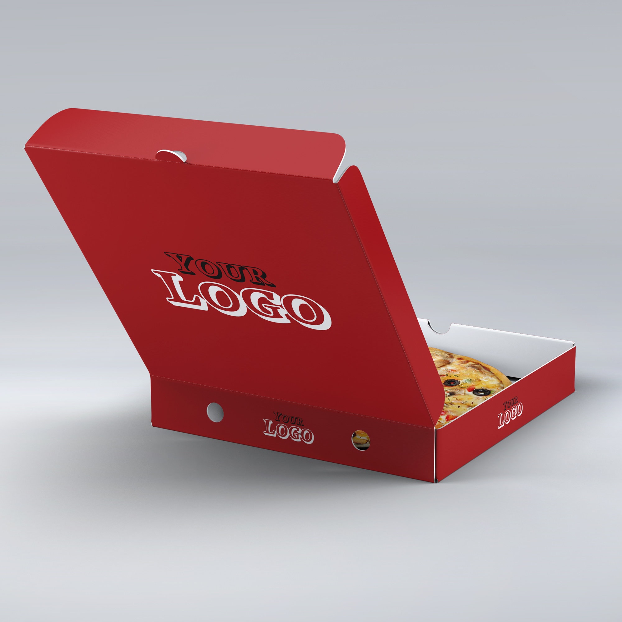 Custom Pizza Boxes Custom Pizza Packaging Boxes For Pizza Etsy