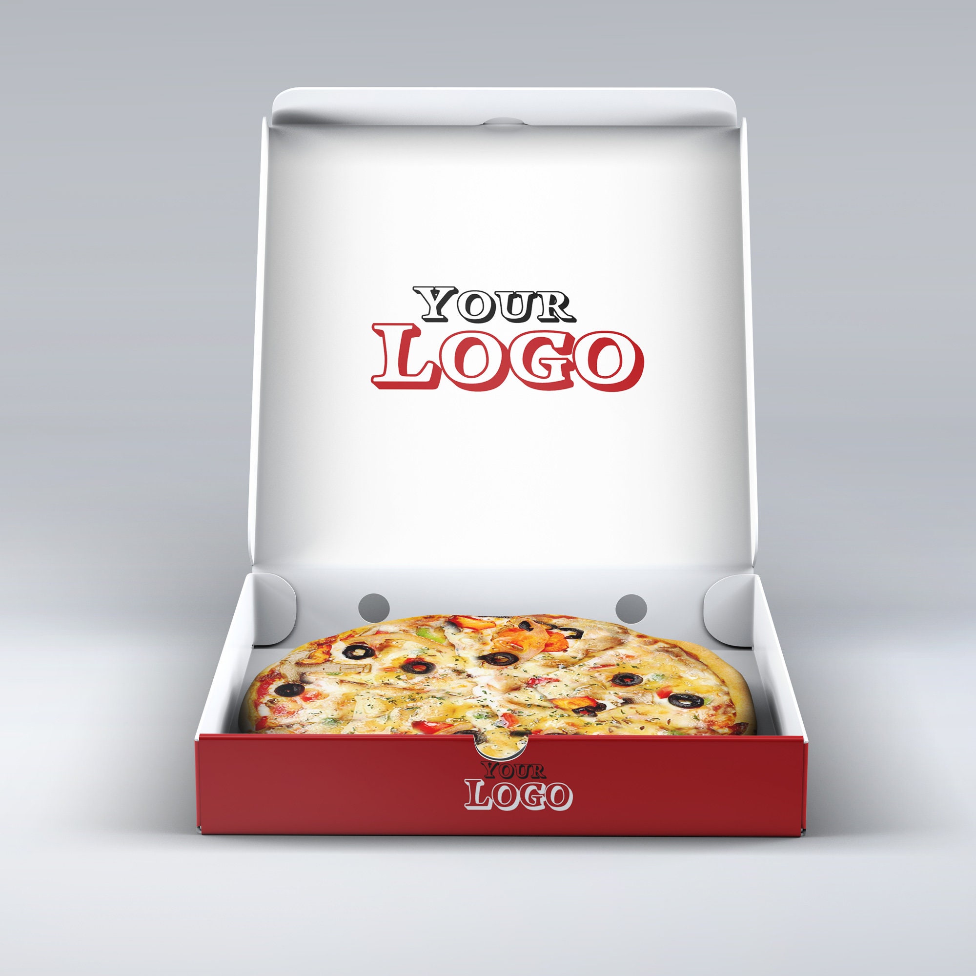 Custom Pizza Boxes Custom Pizza Packaging Boxes For Pizza Etsy